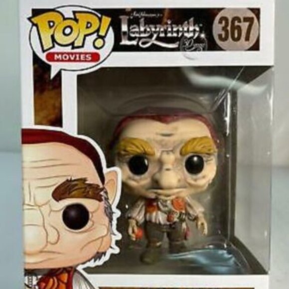 Funko | Other | Nib Funko Pop Labyrinth Hoggle 367 Vinyl Figure Jim ...
